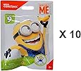 Amazon.com: Mega Bloks Despicable Me Minion Blind Pack Series 3 - Foil ...