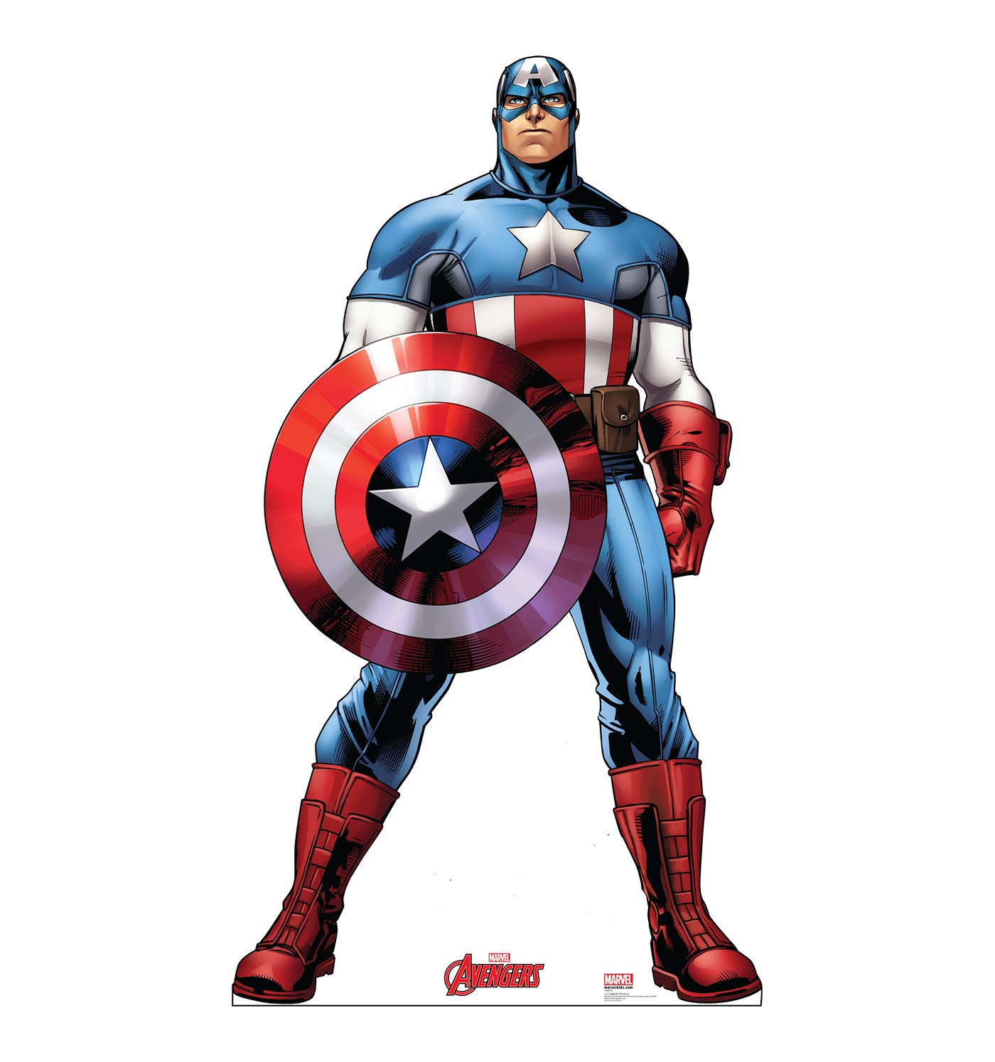 Mua Cardboard People Captain America Life Size Cardboard Cutout Standup ...