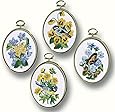 Amazon.com: Janlynn Embroidery Kit, 4-1/4-Inch by 3-1/4-Inch ...