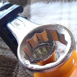 Amazon | E-Value ロングメガネレンチセット ミリサイズ 6本組 EMW-06S | DIY・工具