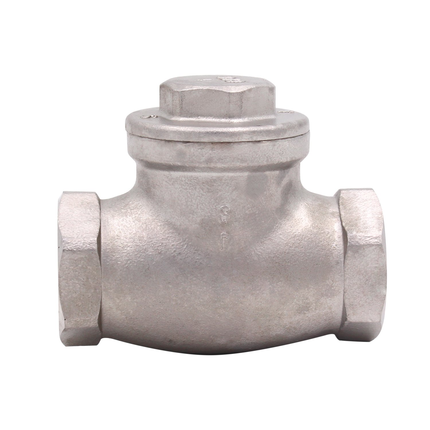 1/2 Inch Swing Check Valve WOG 200 PSI Stainless Steel SS304 CF8M NPT ...