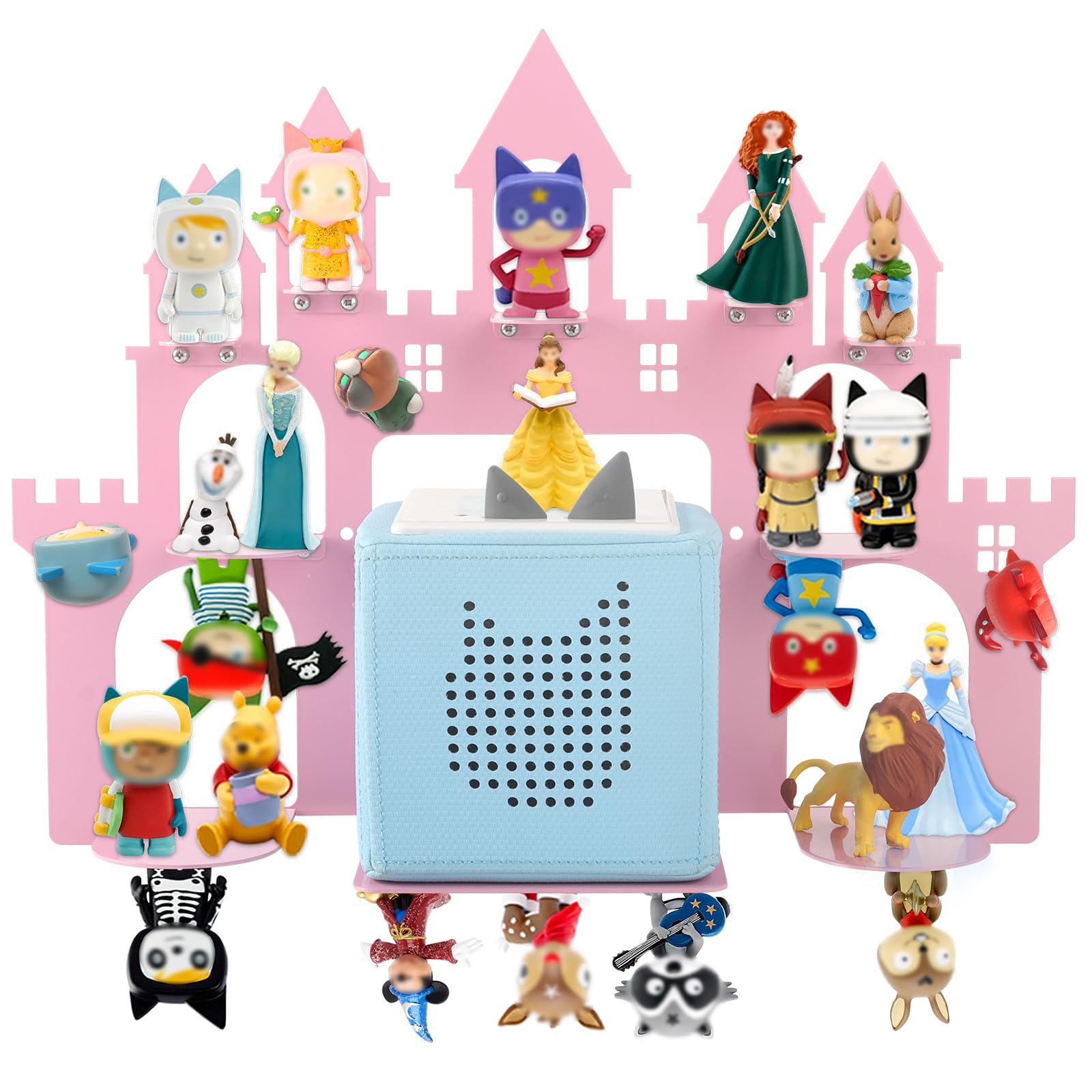 Taladad for Toniebox 2/1 Tonie Shelf Wall Mounted Set,Tonies Figures ...