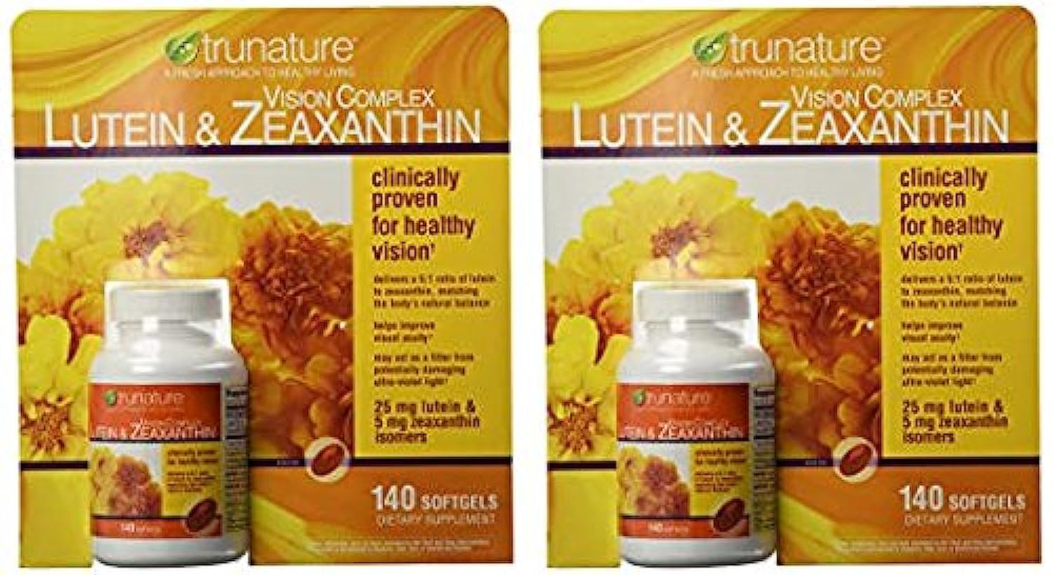 Mua Vision Complex Lutein and Zeaxanthin Supplement, 140 Count (2 Packs ...