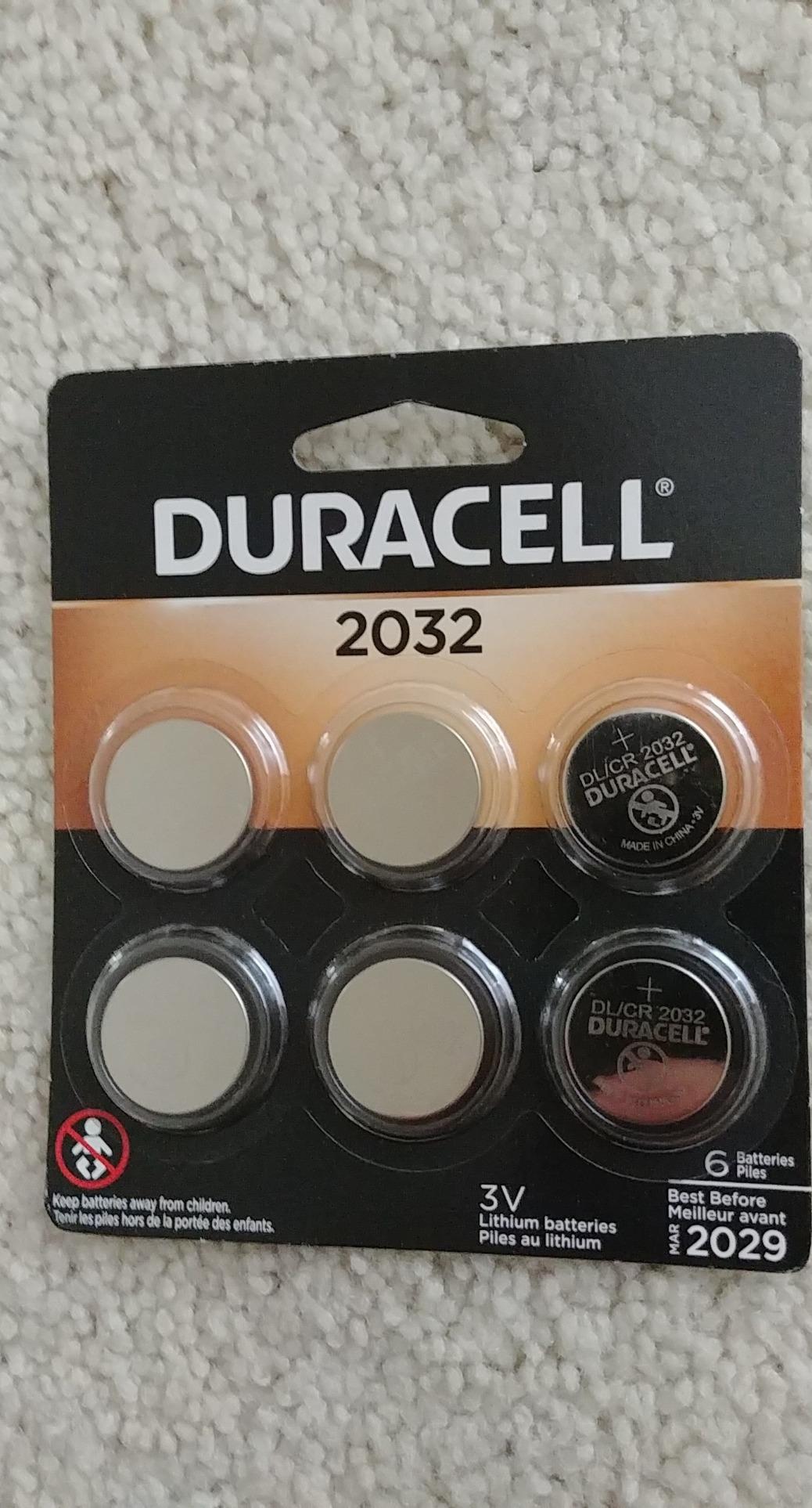 $1/mo - Finance Duracell 2032 Lithium Coin Battery 3V | Bitter Coating ...