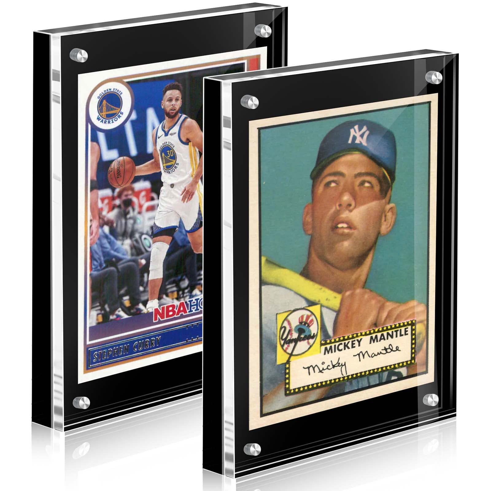 Acrylic Card Display Frame, Magnetic Trading Card Frames - Desktop ...