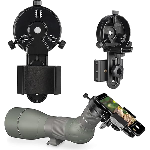 Spotting Scope Phone Adapter Phone Skope Complete Digiscoping Kit ...