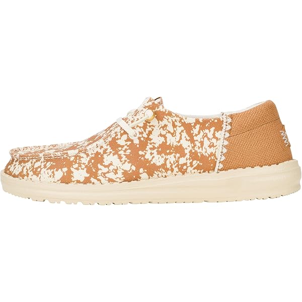 Amazon.com | HEYDUDE Women's Wendy Espadrille Retro Palm Pale Pink