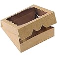 Amazon.com: ONE MORE [15pcs] 9inch Kraft Bakery Boxes, Large Pie Boxes ...