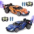 Amazon.com: FunsLane 2 Pack Remote Control Drift Car with Spray and Light, Fog Mist High Speed ...