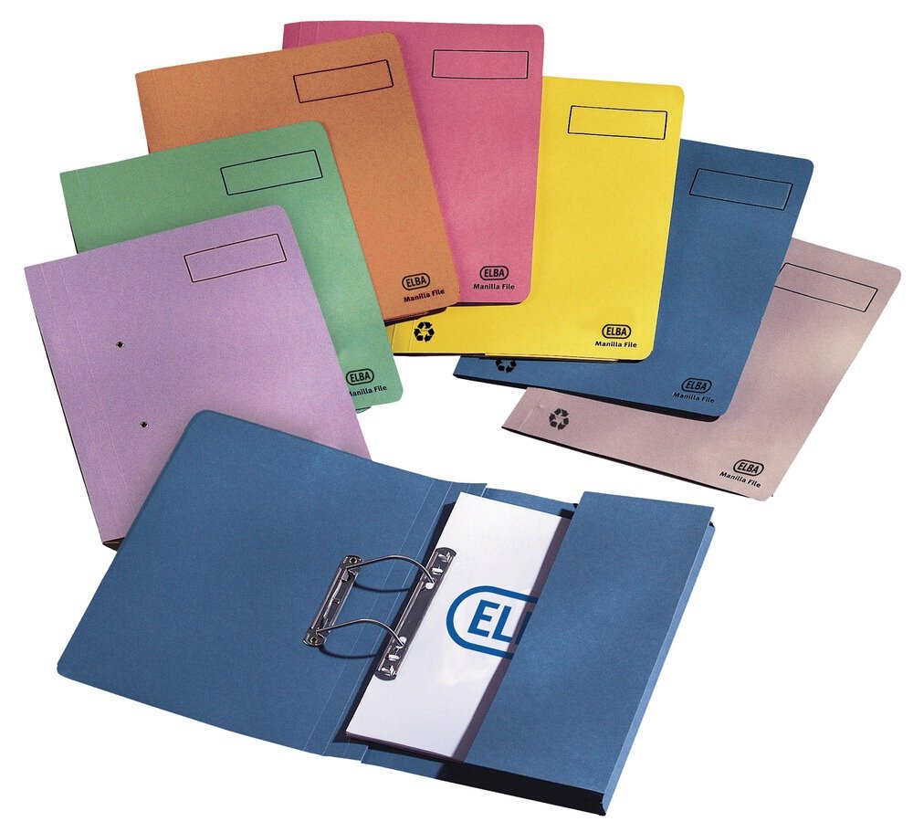 Elba 100090186 Stratford Schnellhefter mit Tasche, Foolscap-Format ...