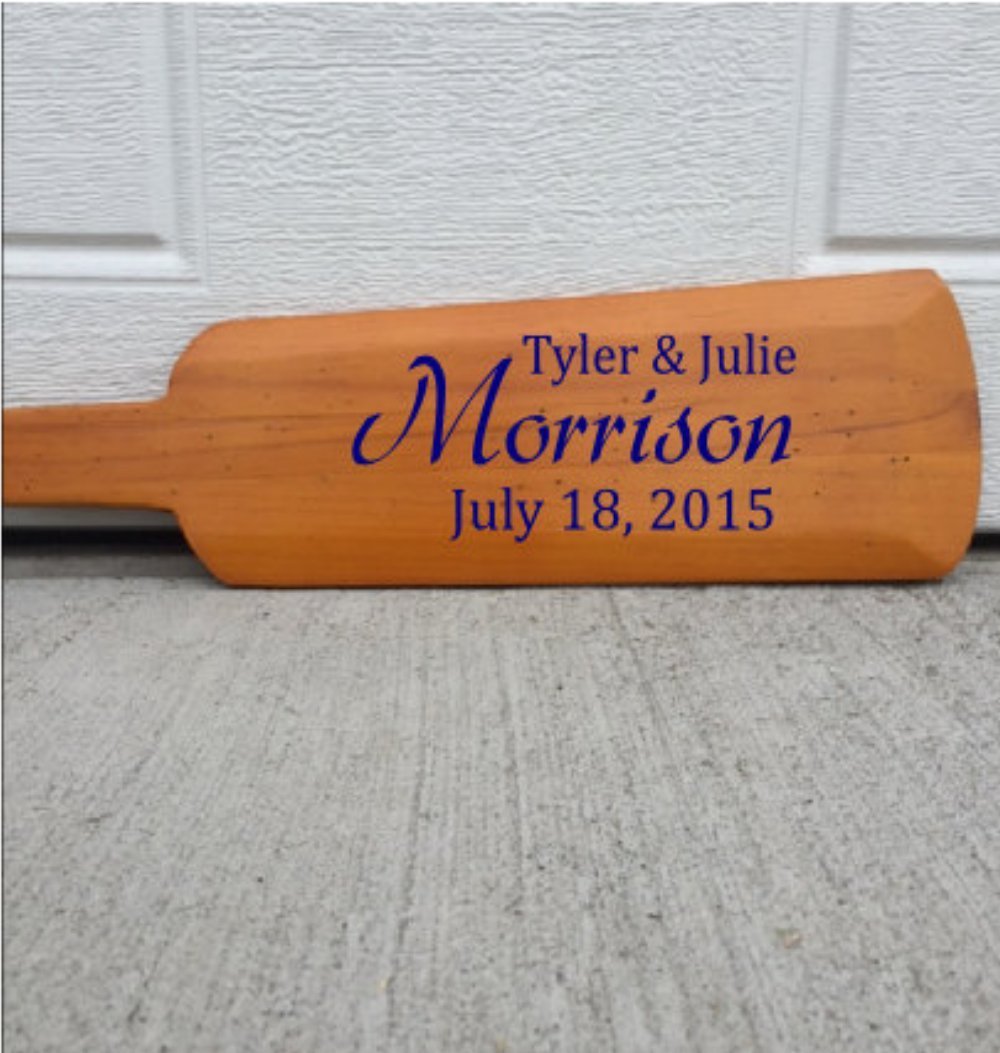 Amazon.com: Personalized Decorative Wooden Oar: Handmade