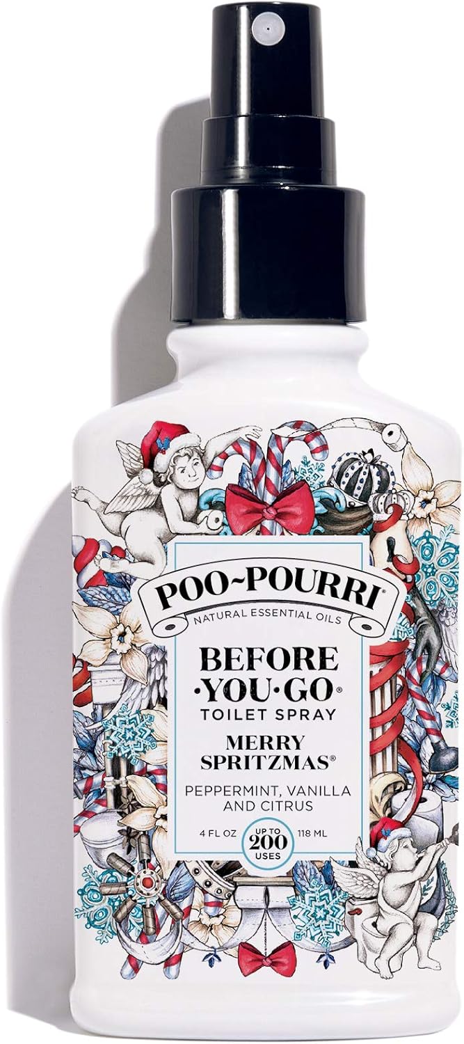 Amazon.com: Poo-Pourri Before-You-go Toilet Spray, Merry Spritzmas ...