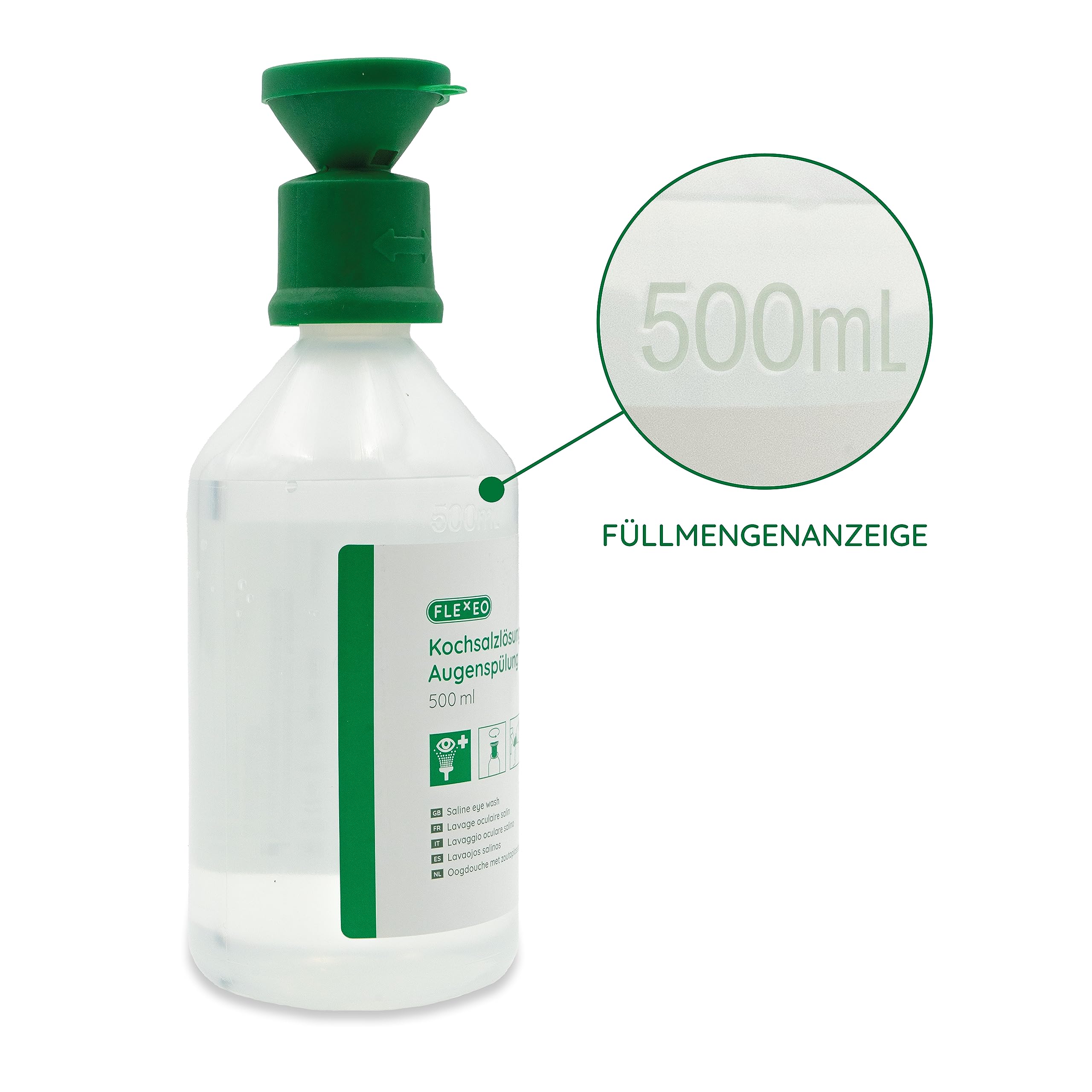 Mua Eye Wash 500 ml NaCl 0.9 Saline Solution - Eye Wash Bottle - Eye ...