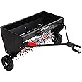 Amazon.com : Suchtale Upgrade 40-Inch Tow Behind Spiker Seeder ...