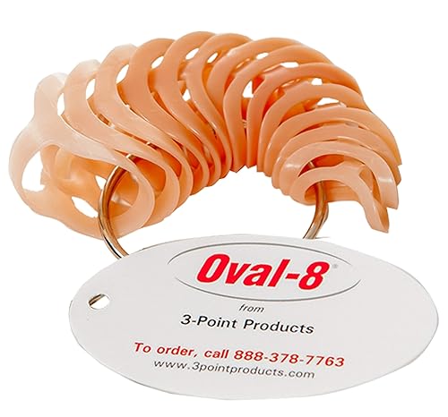 3-Point Products Original Oval-8 Finger Splints, Support and Protection ...