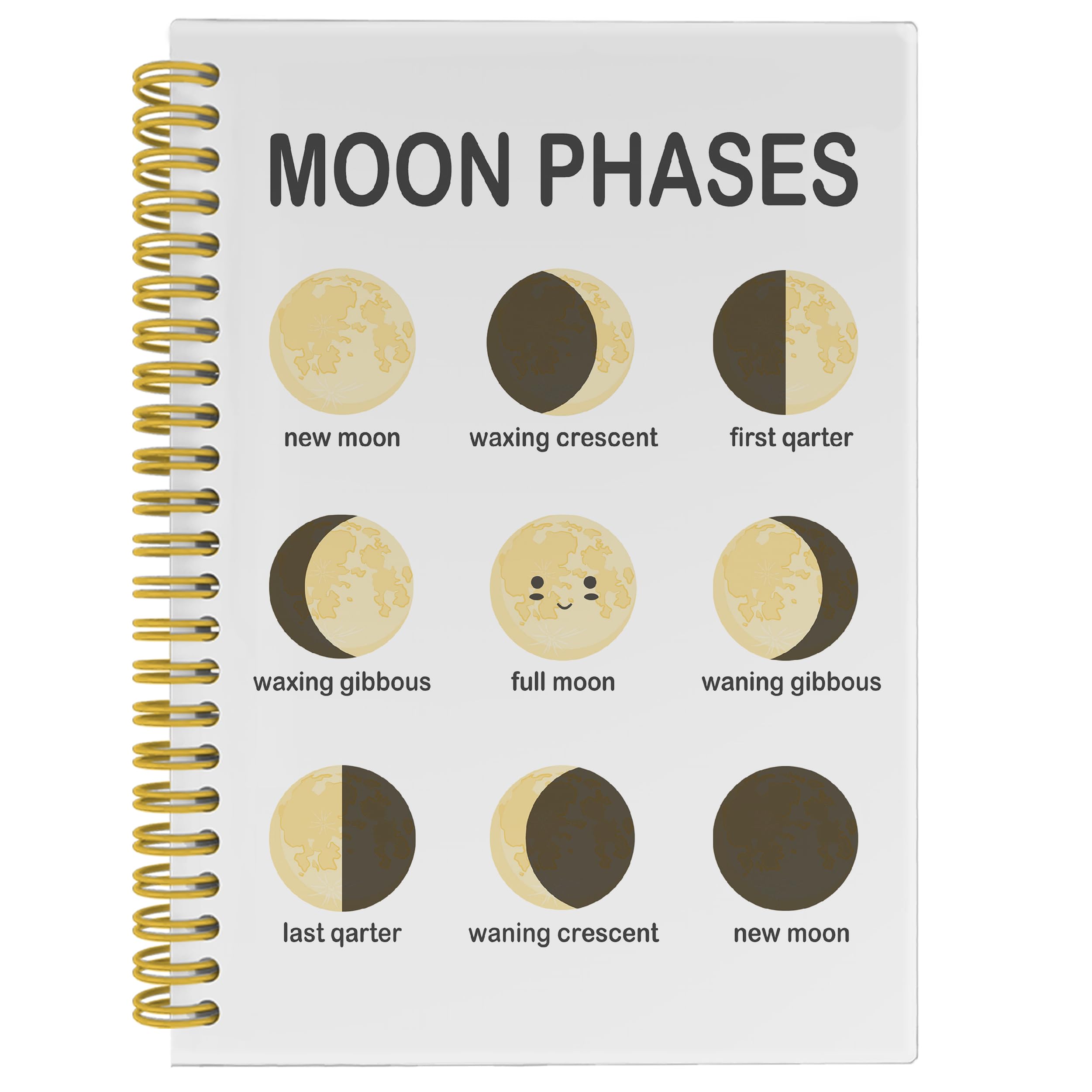 BESERH Moon Phases Notebook, Witch Journal Notebook, Witchy Gifts for ...