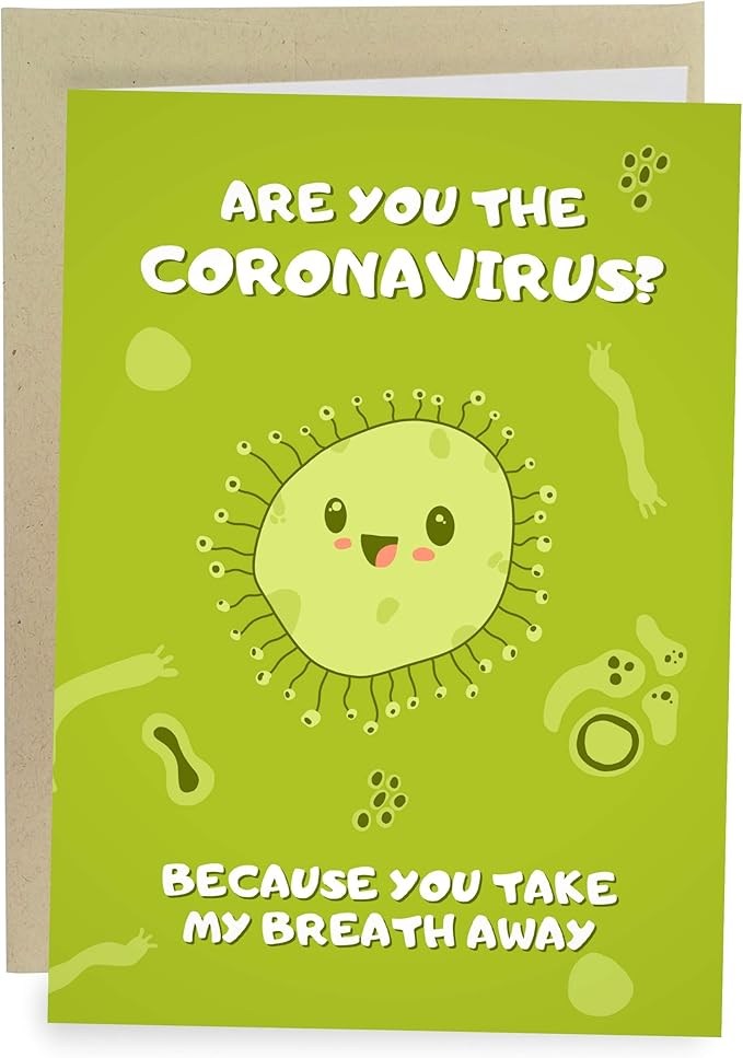 Amazon.com : Sleazy Greetings COVID-19 Quarantine Coronavirus Funny ...