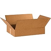 Amazon.com: BOX USA 18 x 8 x 4 Corrugated Cardboard Boxes, Long 18"L x ...