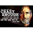 Amazon.com: Motivational Classroom Poster Steve Jobs Growth Mindset ...