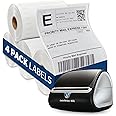 Amazon.com : LabelMe 4x6 Shipping Labels - 4x6 Thermal Labels Roll, Compatible with DYMO 4XL or ...