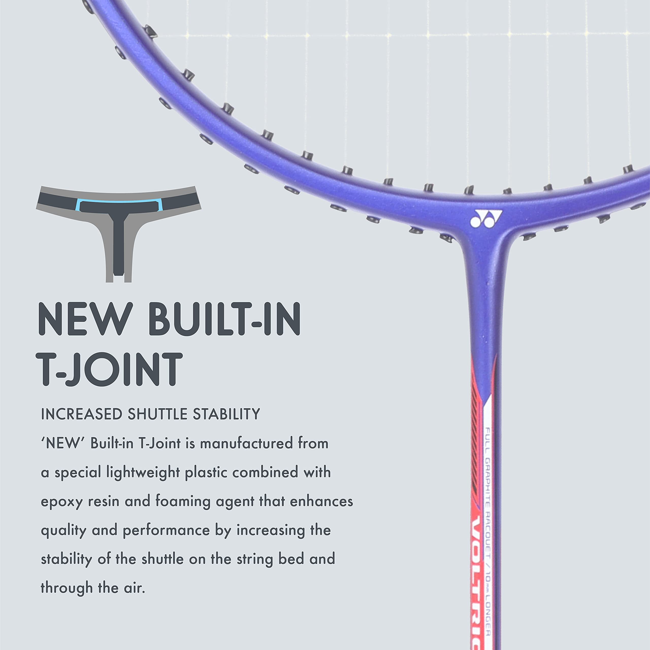 YONEX Voltric Lite 25i Graphite Strung Badminton Racket With Full ...