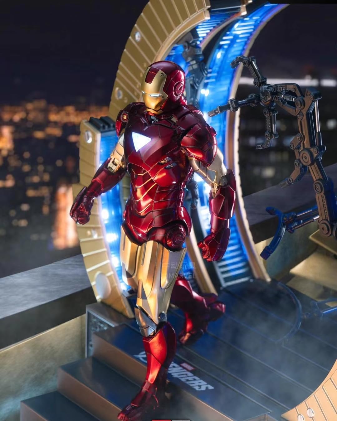 Mua Avengers Iron Man Mark 6 with Powered Suit Attachment, 1/10 Scale ...