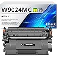 Amazon.com: W9024MC Black Toner Cartridge [with New Chip] W9024 High ...