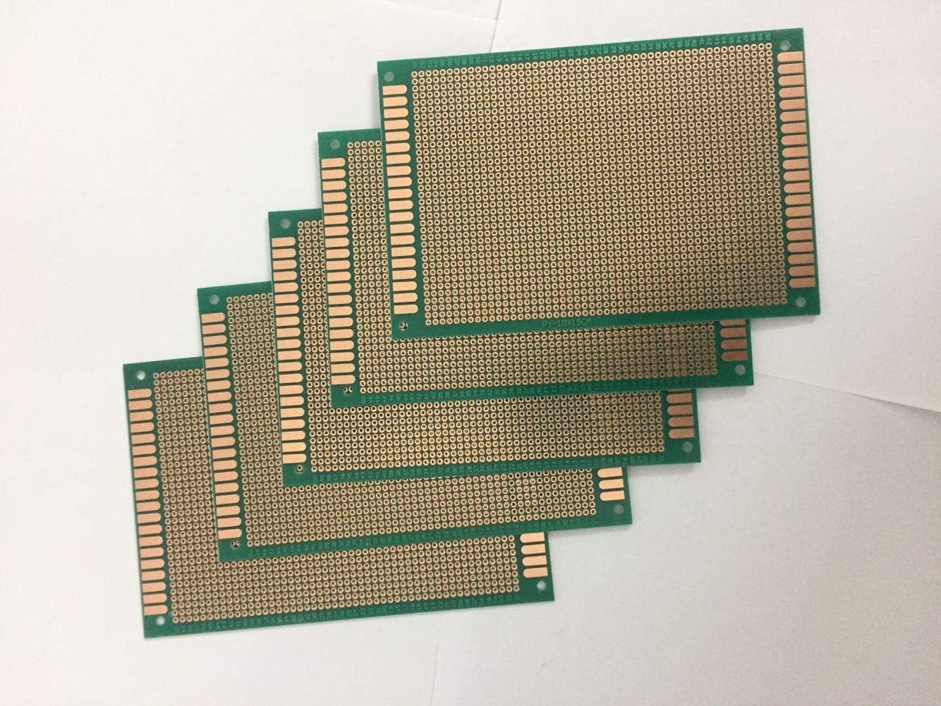 Epoxy Glass Fiber PCB Test Circuit Board 10 * 15cm (5PCS) – BigaMart