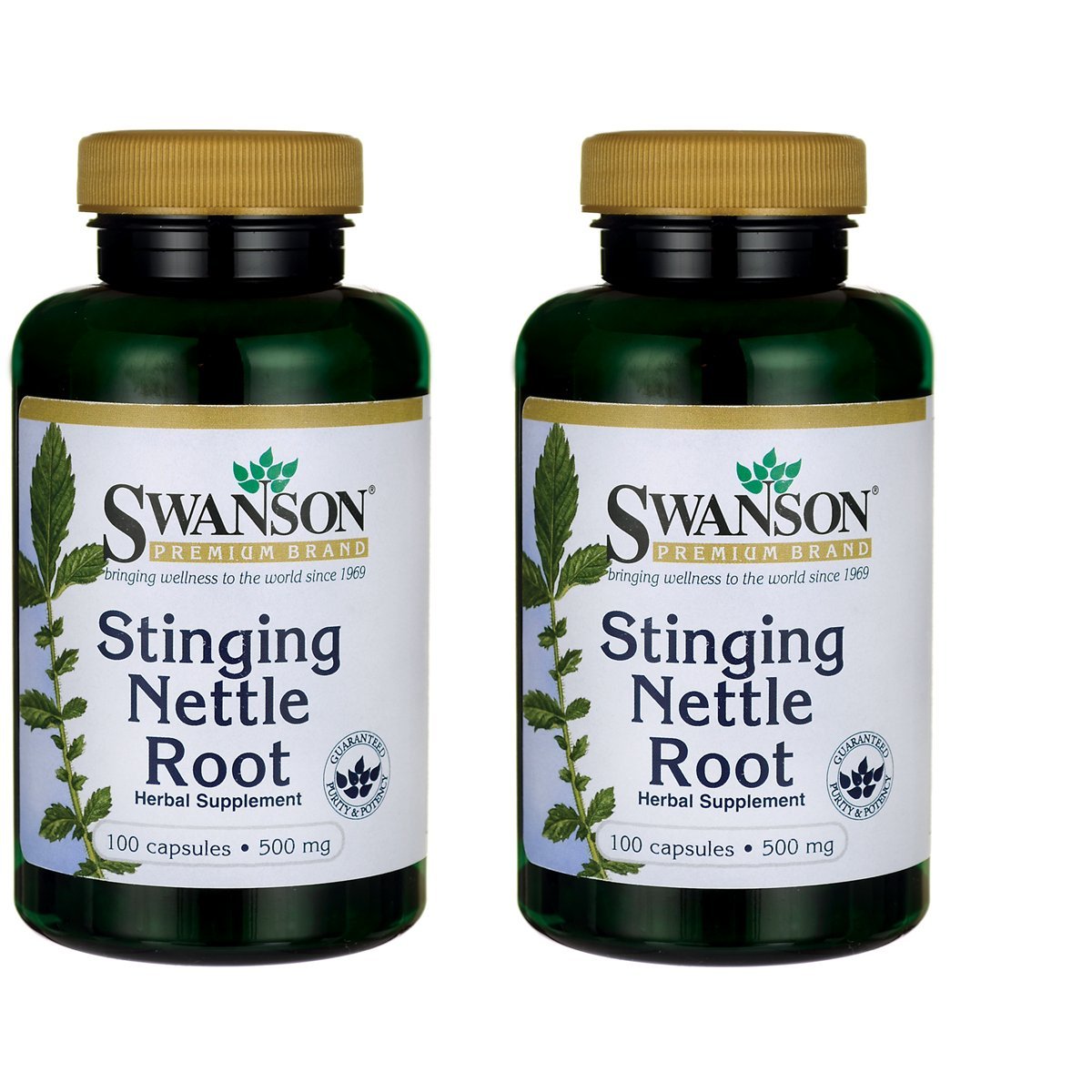 Swanson Stinging Nettle Root 500 Mg 100 Caps 2 Pack | Desertcart ...