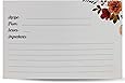 Amazon.com: 50 Recipe Cards plus 10 Blank Dividers with Vintage-Look ...