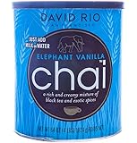 Amazon.com : David Rio Elephant Vanilla Chai, 14oz. - 2 canisters ...