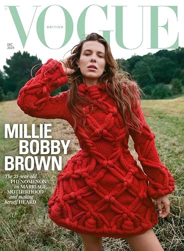 British Vogue Magazine December 2025 : Millie Bobby Brown in Kenya ...
