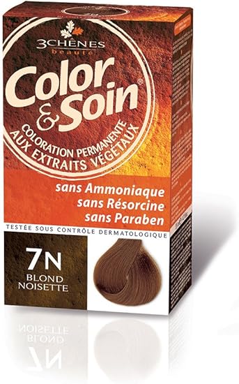 Les 3 Chênes : Color & Soin 7N - blond noisette: Amazon.fr: HygiÃšne et ...
