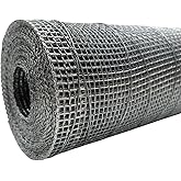 1/8 inch Galvanized Hardware Cloth Wire Mesh Screen Roll (24in x 20ft ...