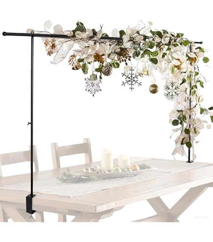 Table Arch With Clamps Adjustable Over The Table Rod Stand With Claps ...