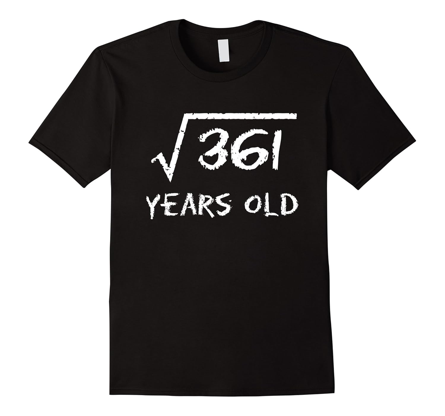 Square Root Of 361 19th Birthday 19 Year Old T Shirt TD Teedep