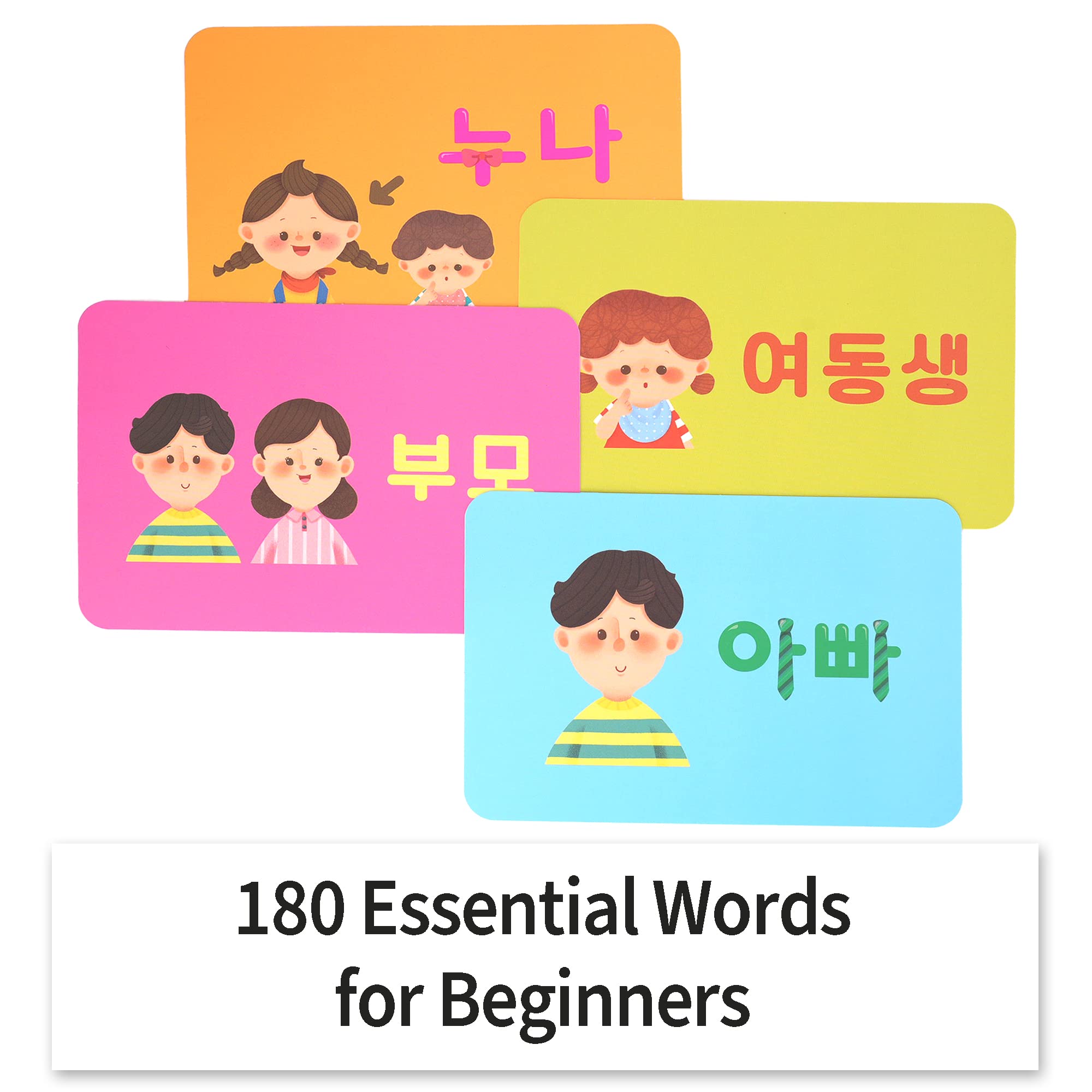 Mua Korean Word Flashcards for Beginners Hangul Flash Cards Korean ...