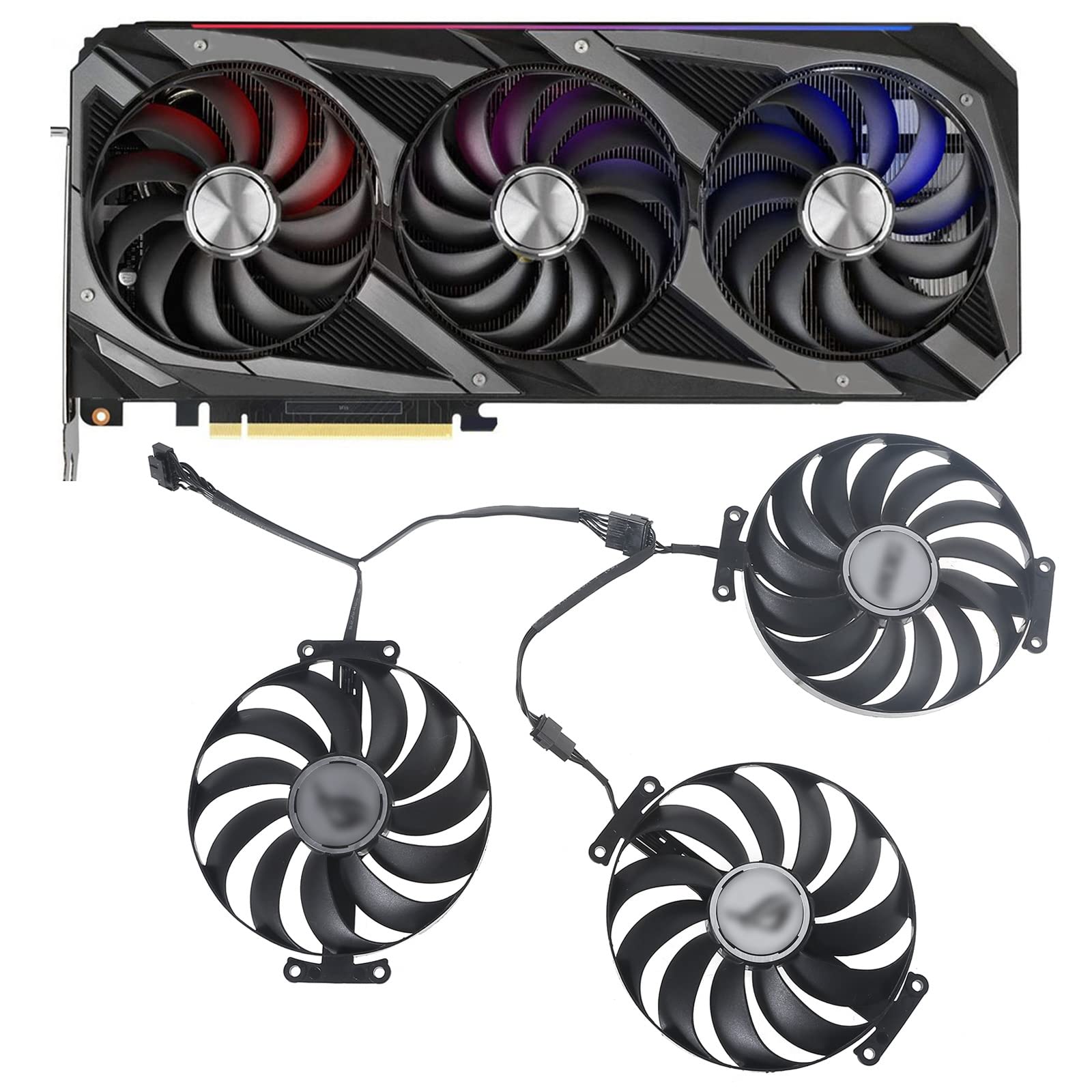 Mua giyumi Cooling Fan 7Pin95MM for ASUS ROG STRIX RTX 3060 3070 3080 ...