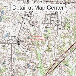 Amazon.com : USGS Topographic Quadrangle Map - Munford, Tennessee ...