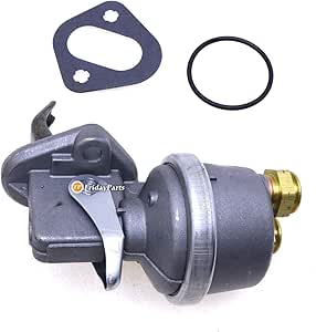 FridayParts Fuel Lift Pump for Case Backhoe Loader 580M 580SM 580SN ...