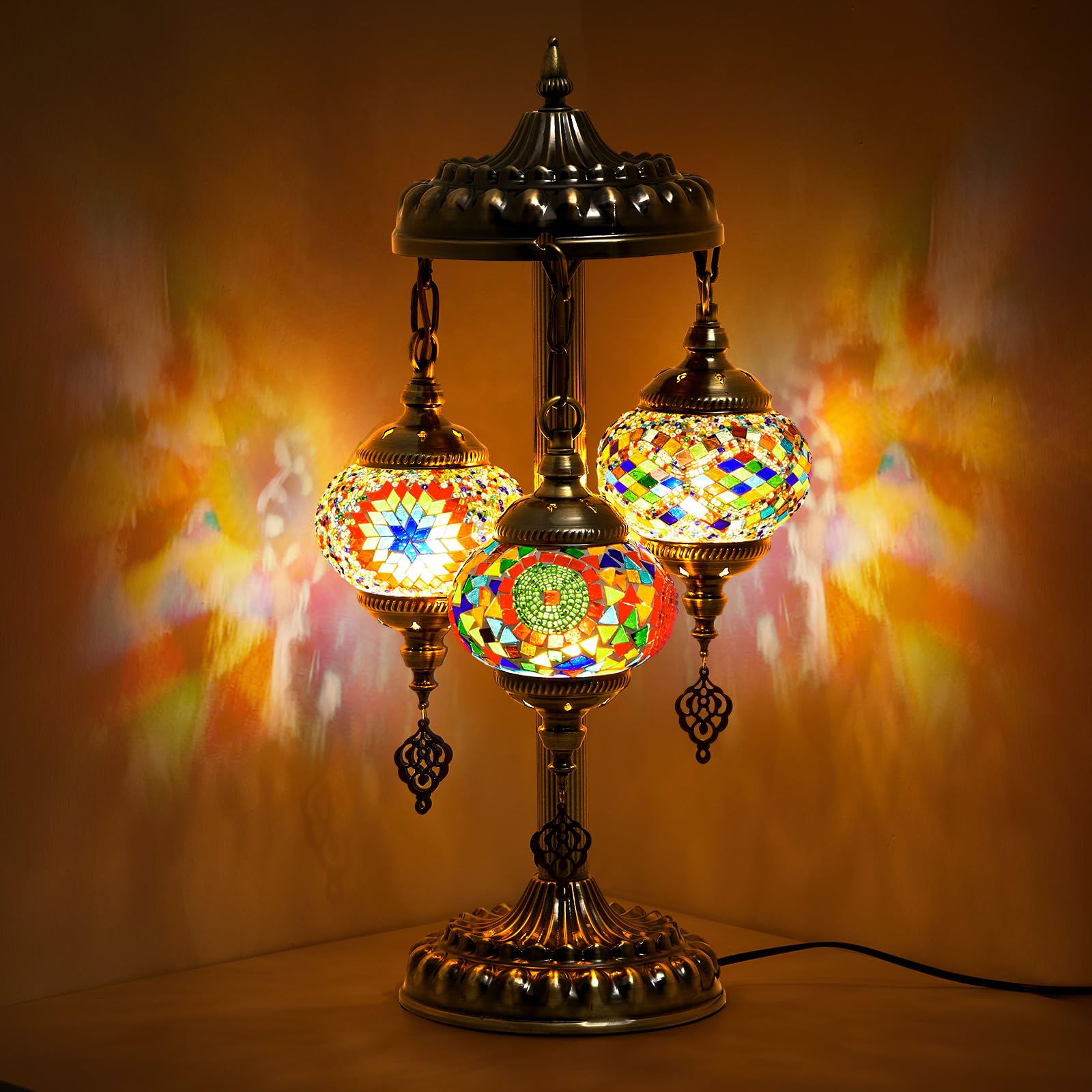 Hortsun Turkish Lamp Moroccan Lamp Turkish Moroccan Lamp Bohemian Lamp ...