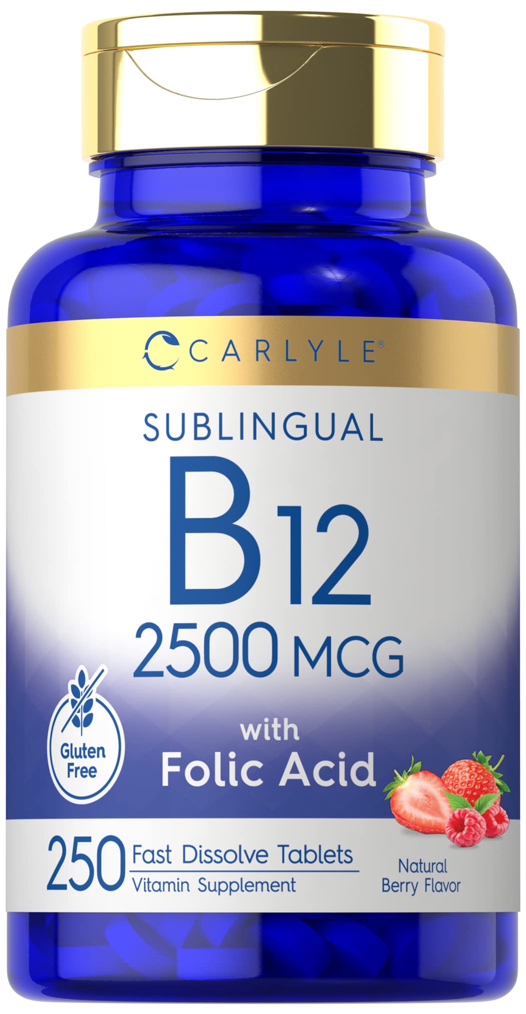 Mua Carlyle Vitamin B12 Sublingual 2500 mcg | 250 Fast Dissolve Tablets ...