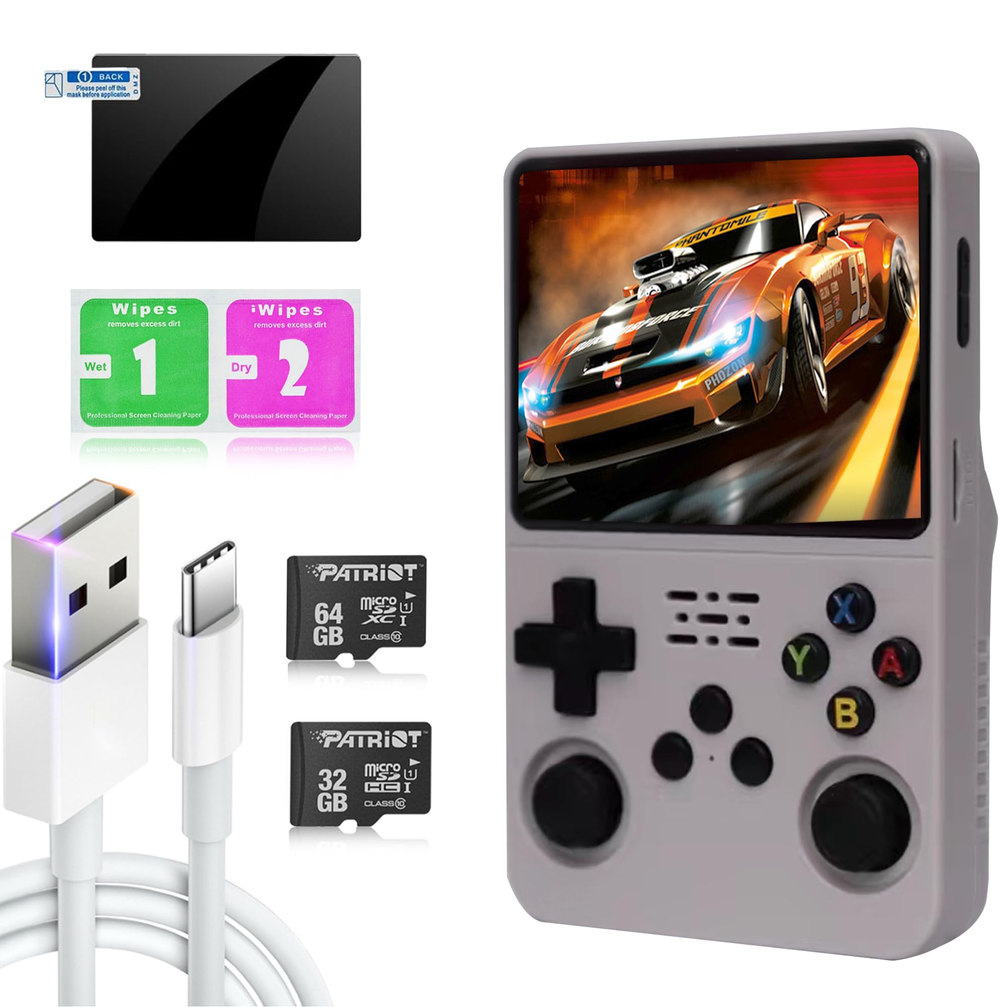 Mua R36S Handheld Retro Gaming Console Linux System with 32+64G TF Card ...