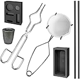 Amazon.com: Nelyrho 8-in-1 Metal Casting Kit – Graphite Crucible ...