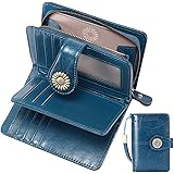 REETEE Ladies Leather Purse RFID Blocking Women's Wallet Multiple ...