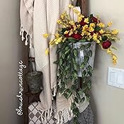 Amazon.com: Supla 2 PCS Artificial Hops Flower Vine Garland Plant Fake ...