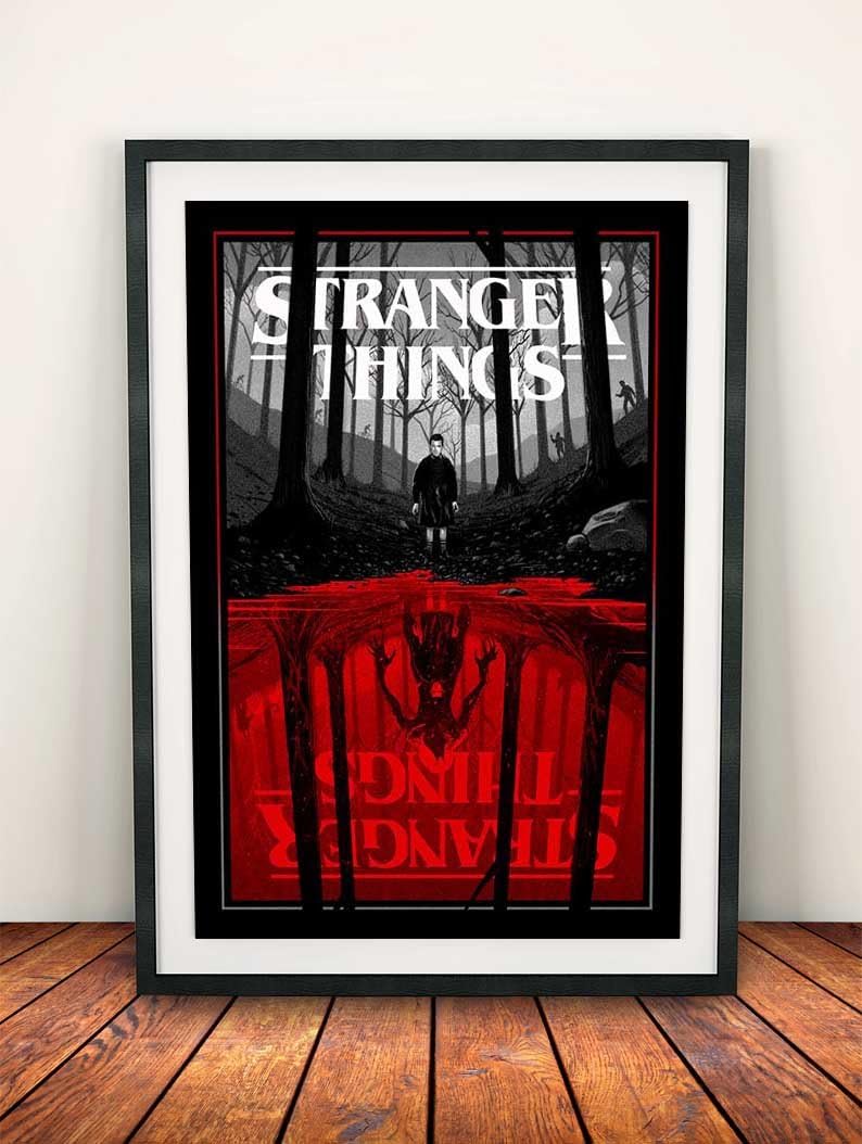Stranger Things A4 Movie / Film Poster / Print 260gsm Photo Paper ...
