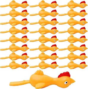 Amazon.com: Rcanedny 108 Pieces Slingshot Chicken Flick Chicken ...