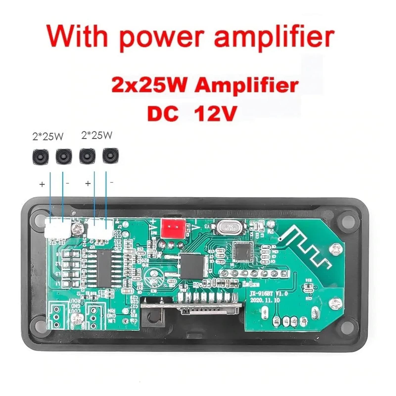 Mua DC 6V‑12V Bluetooth Decoder Board,KIMISS Bluetooth 5.0 MP3 Decoder ...