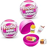 Amazon.com: 5-Surprise Mini Brands Collectible Capsule Ball by Zuru - 3 ...